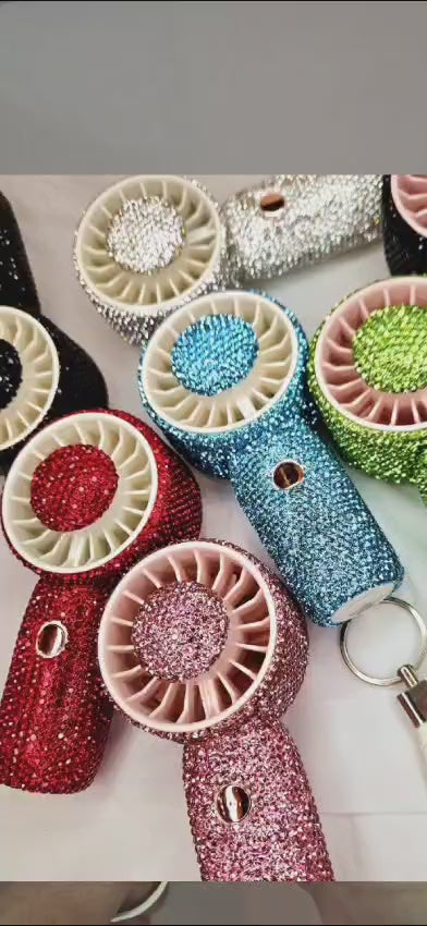 Boujee Essentials Rhinestone Fan Collection (multiple colors) – Talk of ...